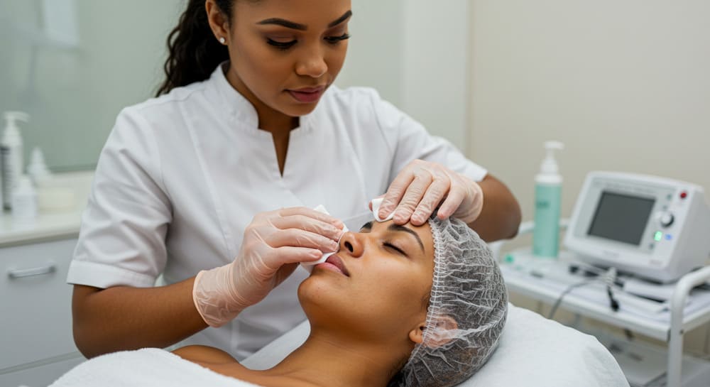 Limpeza de pele profunda - Clínica Estética Campinas